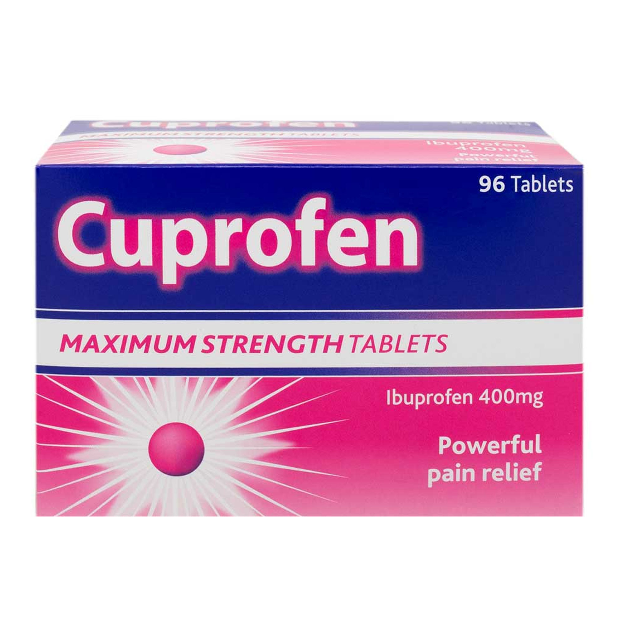 Cuprofen Max Strength 400mg Tablets 96 - (MAX 1 UNIT PER TRANSACTION ...